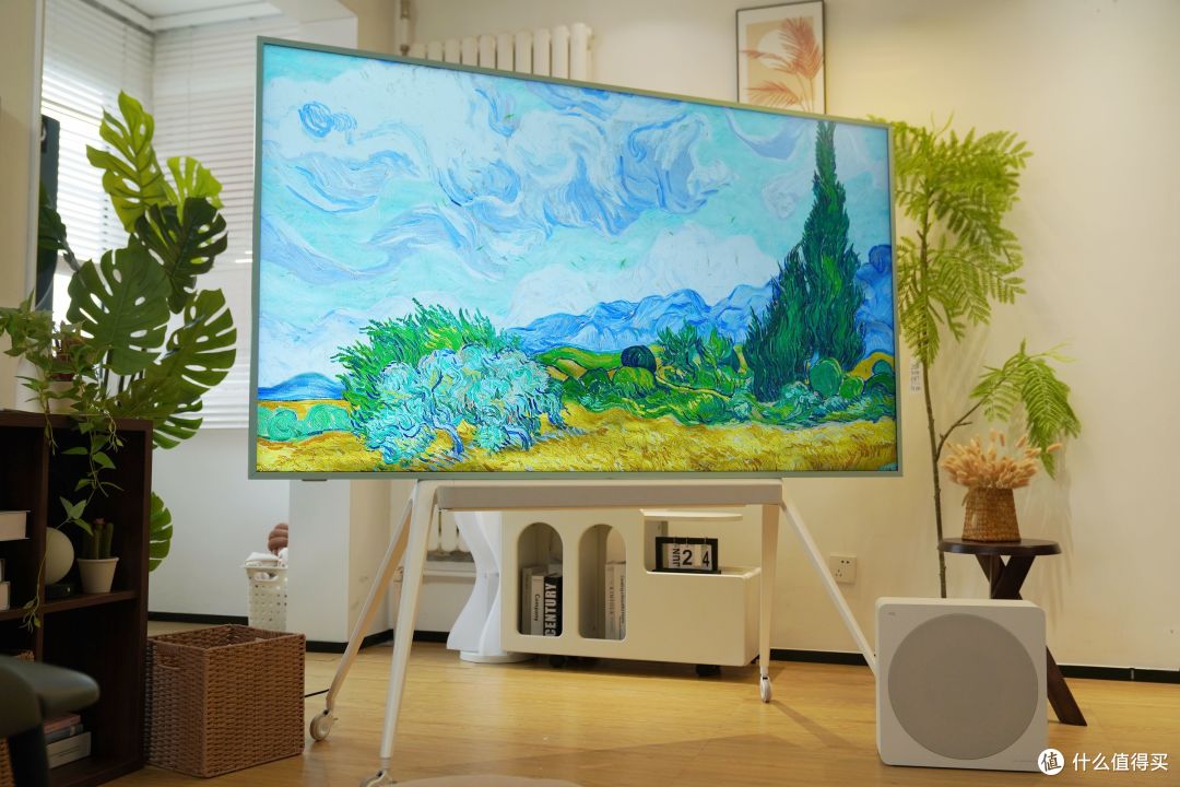 《到站秀》TCL A300 Pro第三代艺术电视体验，开启轻生活艺术之旅_液晶电视_什么值得买